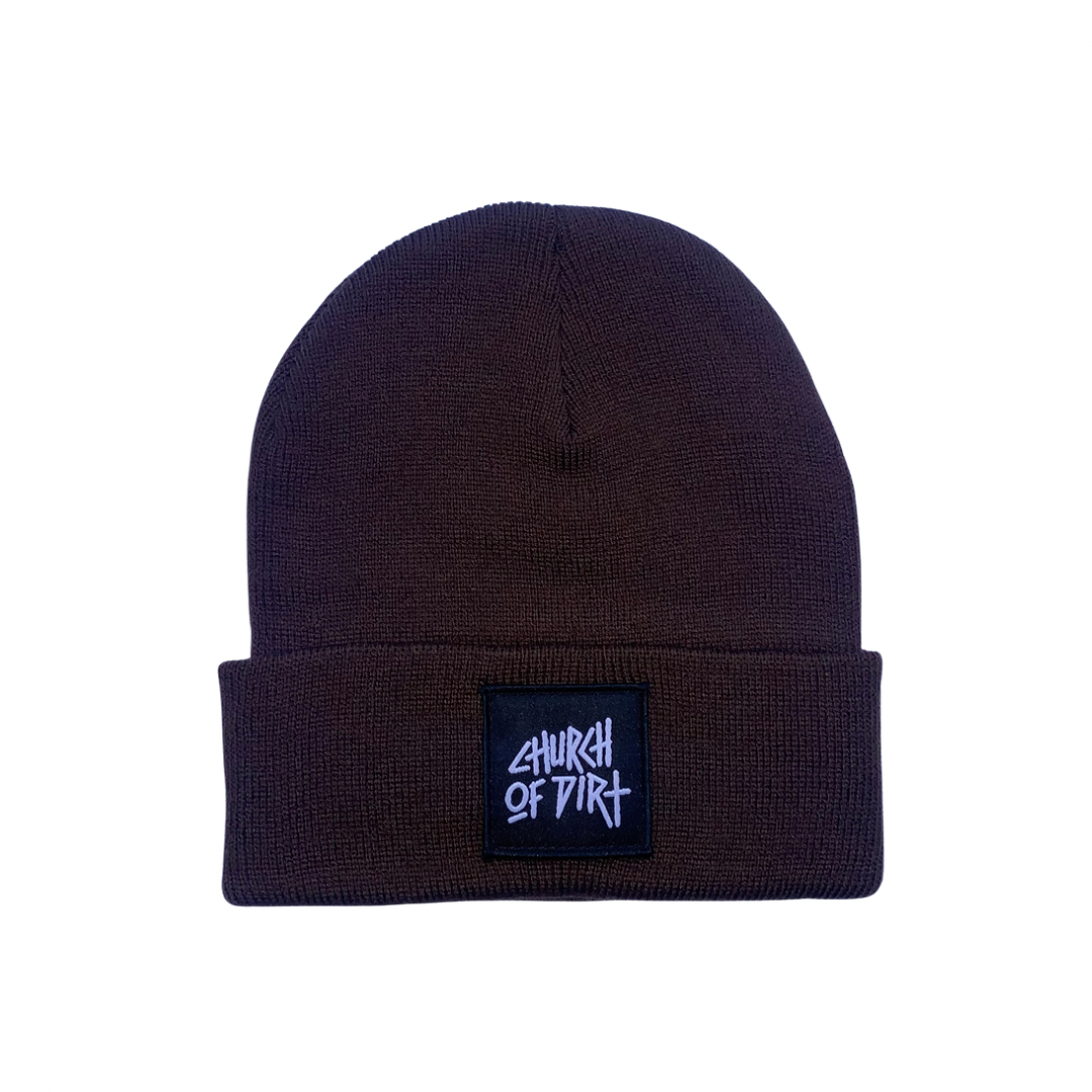 Brown Dirt Surfer Beanie – Church Of Dirt