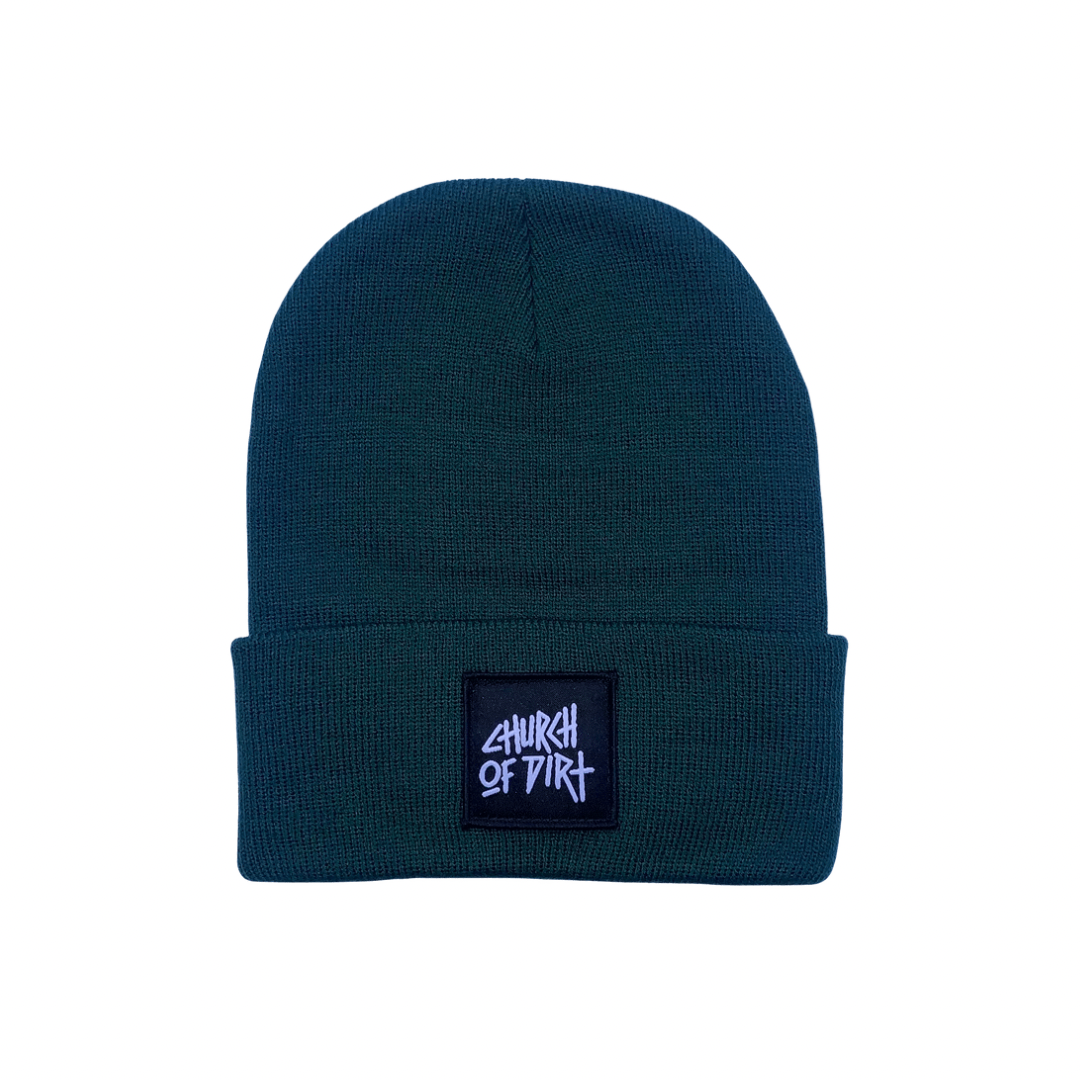 Forest Green Dirt Surfer Beanie – Church Of Dirt
